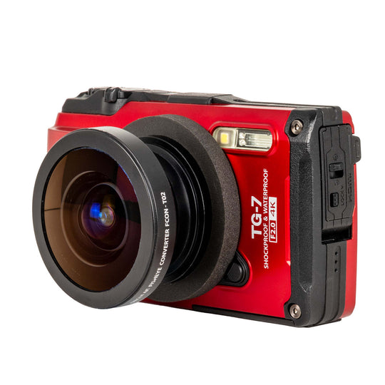 Ikelite Anti-Reflection Ring for Olympus FCON-T02 Fisheye Lens - 6408 ...